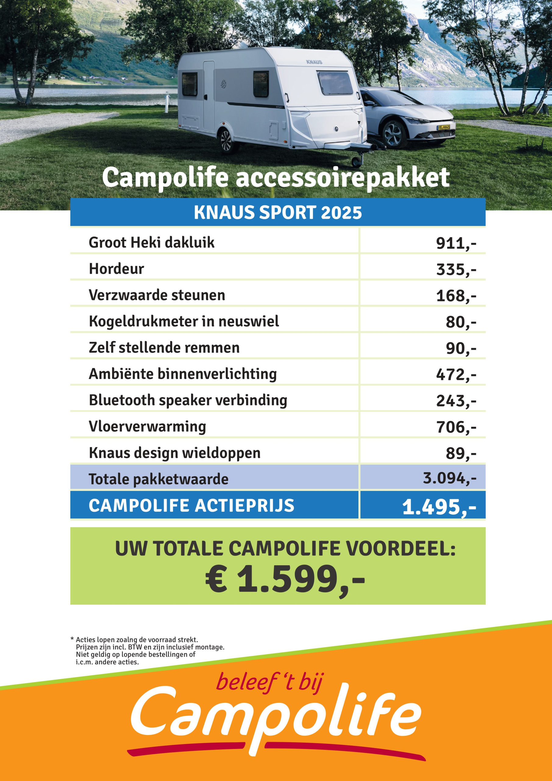 Knaus Sport 2025 modellen | Campolife