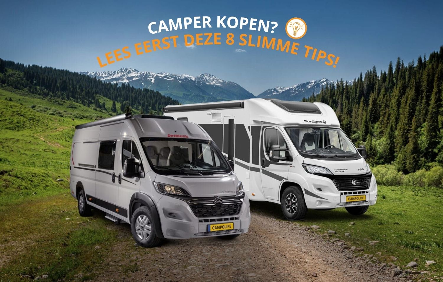 Camper kopen? 8 belangrijke tips om op te letten | Campolife