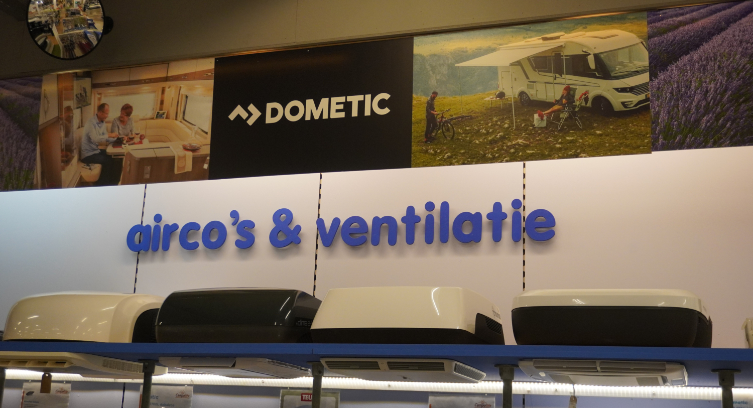 Zijn de producten in de camperwinkel direct op voorraad?